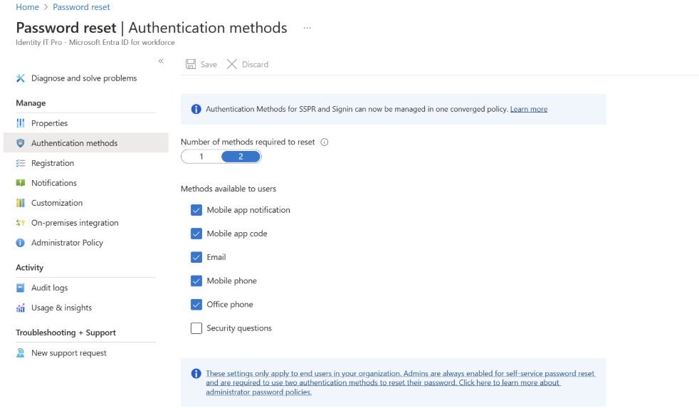 Understanding the changes coming to Microsoft MFA | Legacy Settings